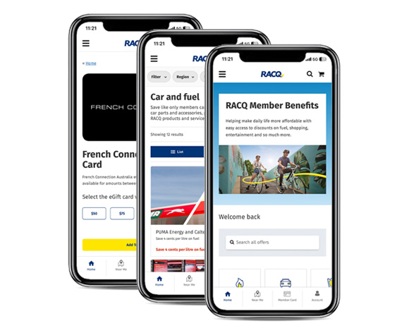 RACQ mobile apps | RACQ